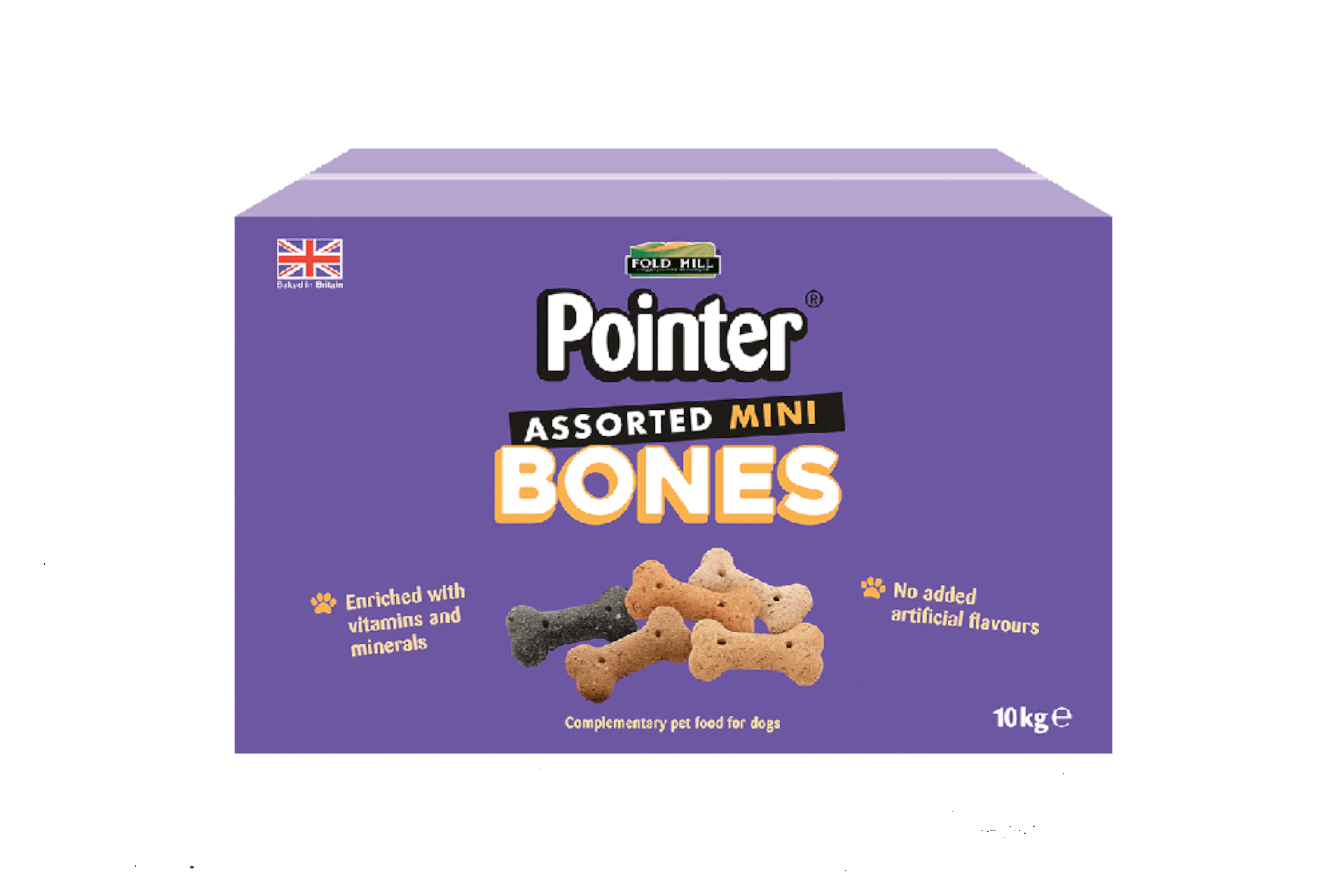 Pointer - Assorted Mini Bones (Box) - 10kg - Durham Animal Feeds
